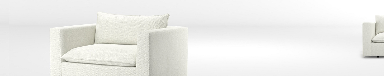 Lotus Modular Sofa Seating with Track Arms | Crate & Barrel