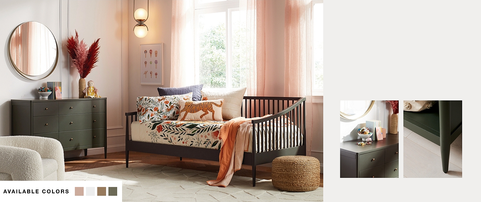 Modern Kids Furniture Sets & Baby Bedroom Collections | Crate & Kids