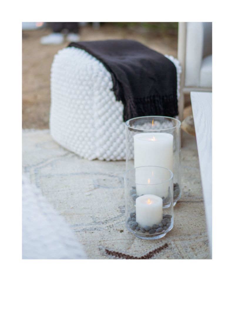 Malibu Cloth & Flame Dinner | Crate & Barrel