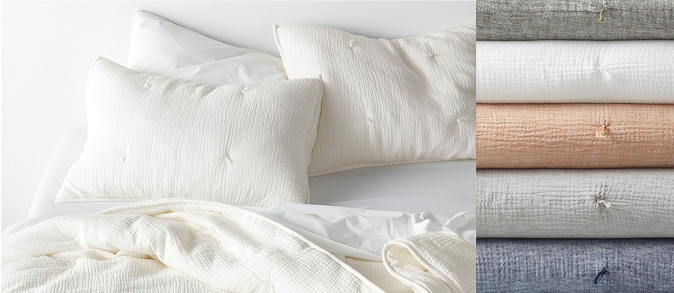 Duvet Cover & Quilt Collections: Best Duvet & Quilt Sets | Crate & Barrel