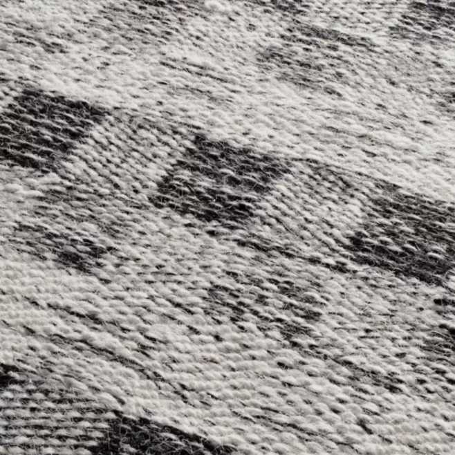 Flatweave Wool Checkerboard Warm Oat Grey Kids Area Rug 8x10 + Reviews ...