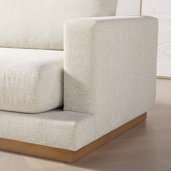 Tidal 93" Upholstered Sofa + Reviews | Crate & Barrel Canada