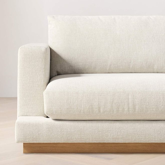 Tidal 93" Upholstered Sofa + Reviews | Crate & Barrel Canada