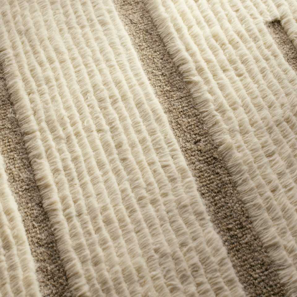 Cardrona Wool Beige Area Rug 6'x9' | Crate & Barrel Canada