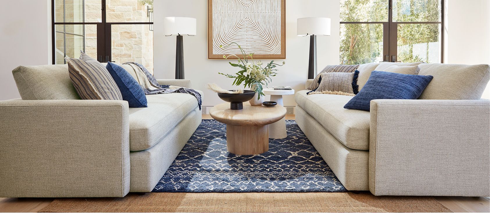 Lounge Sofa and Furniture Collection | Crate & Barrel