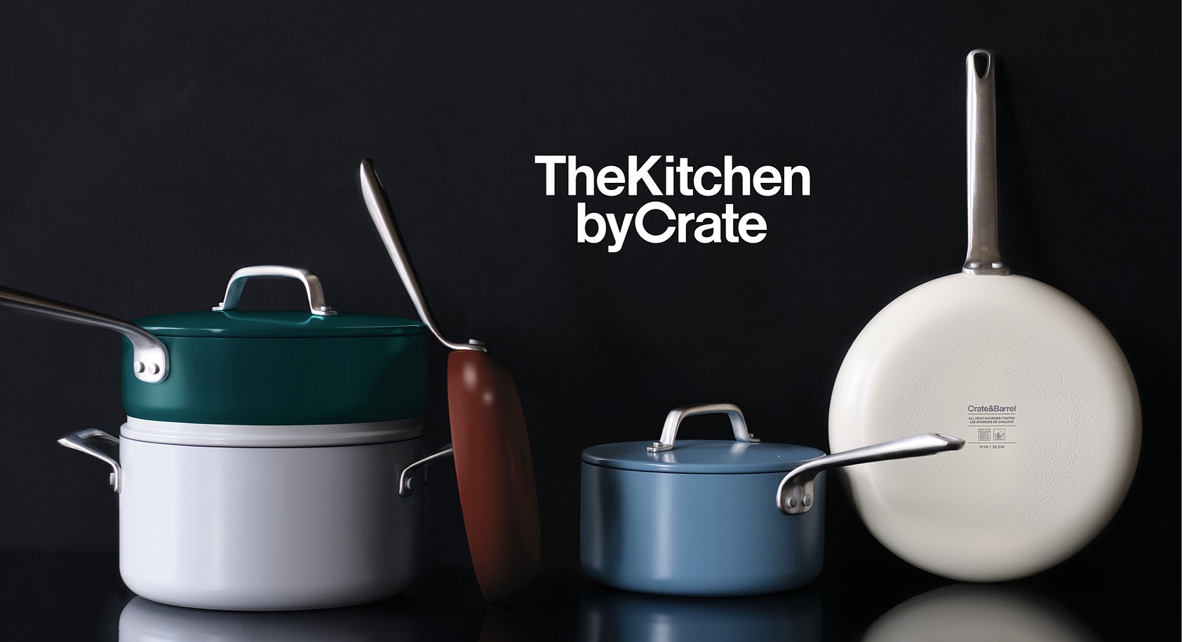 5-Ply Copper Core Cookware from The Kitchen by Crate | Crate & Barrel