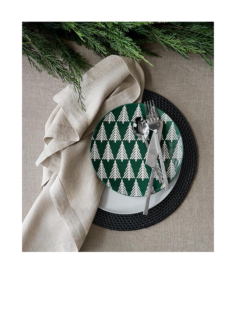 Christmas Plate Settings & Holiday Place Setting Ideas | Crate & Barrel