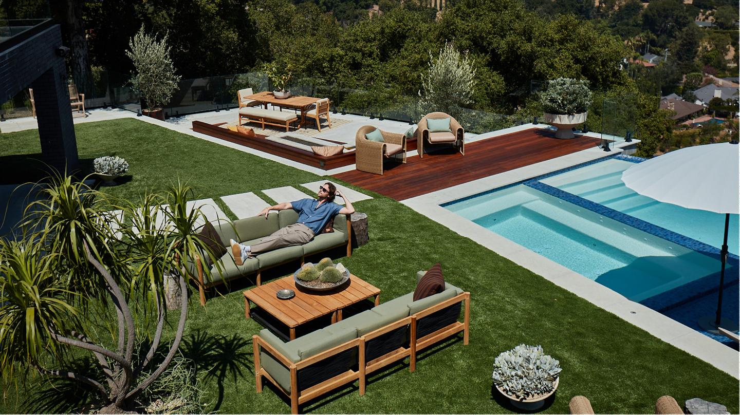 Vanessa Hudgens Outdoor Makeover by Designer Chad Wood | Crate & Barrel ...