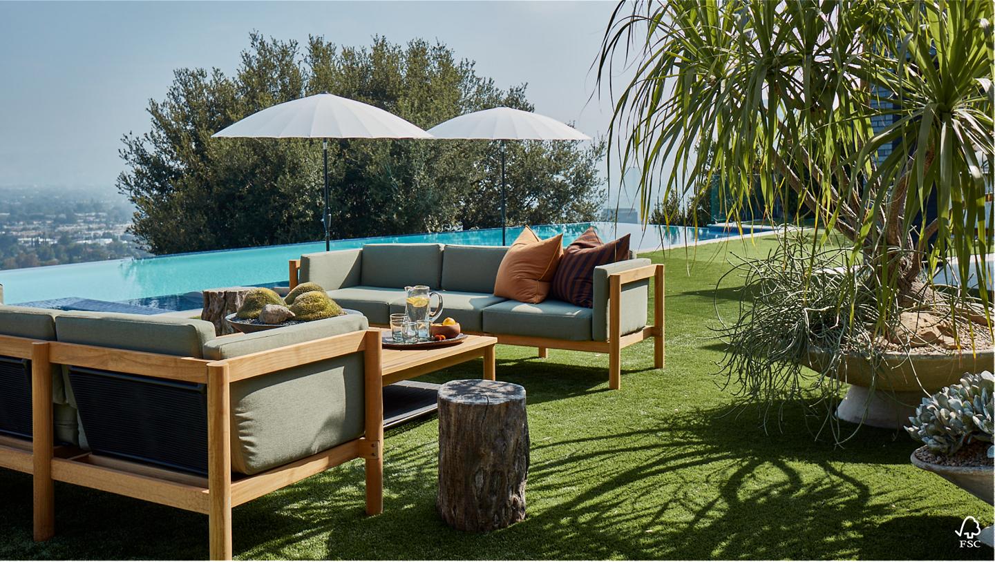 Vanessa Hudgens Outdoor Makeover by Designer Chad Wood | Crate & Barrel