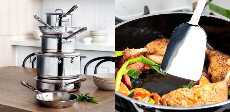 All Clad Cookware: Pots & Pans from AllClad | Crate & Barrel