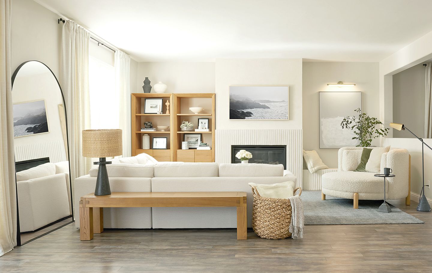 Great Room Redesign by Design Desk | Crate & Barrel