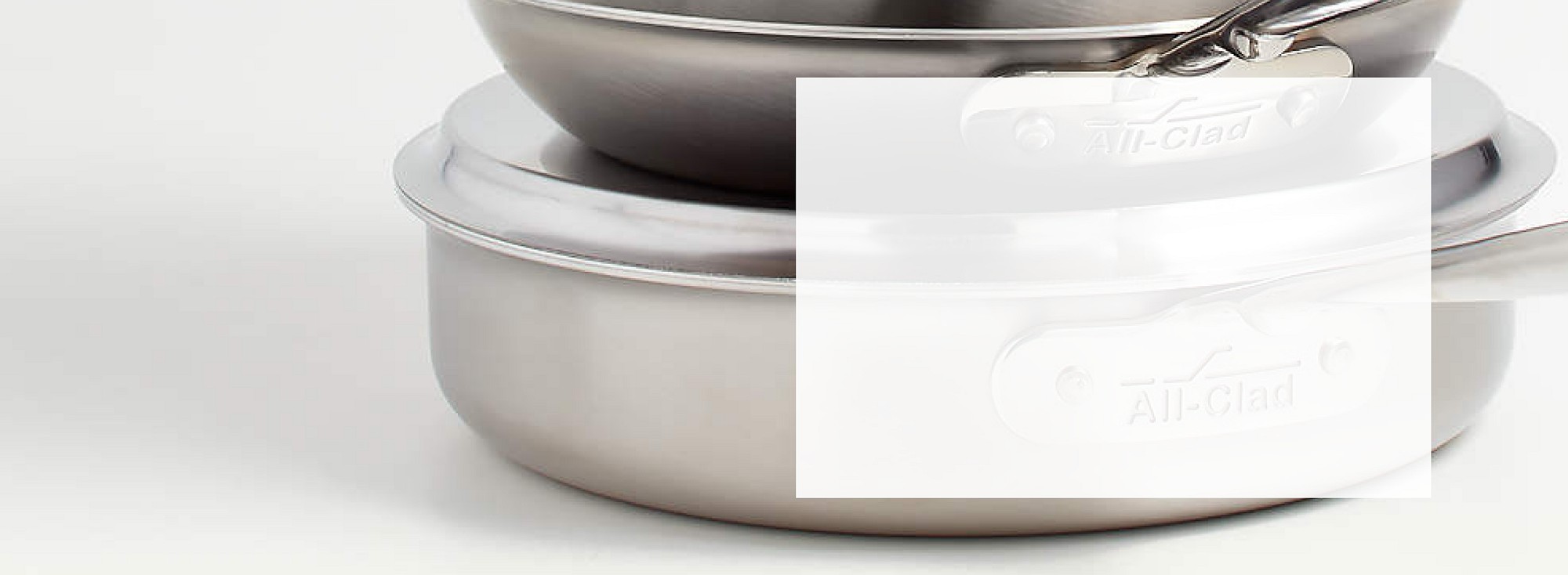 All-Clad d3 Stainless Steel 4-qt. Saucepan with Lid + Reviews | Crate ...