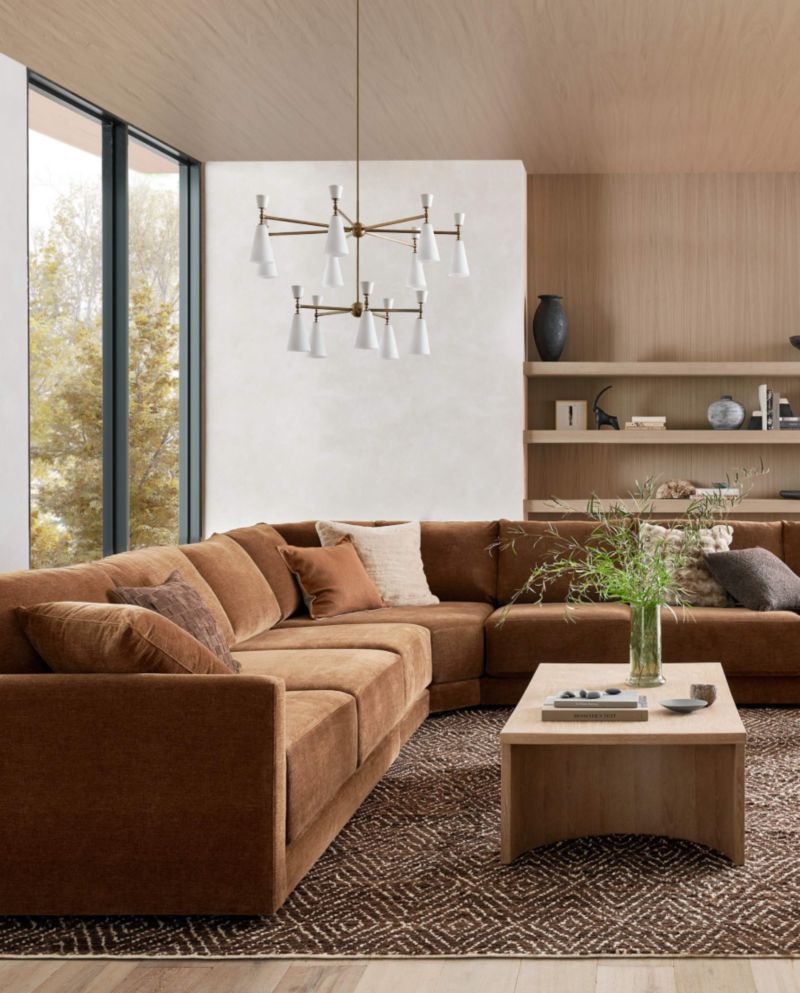 Sectional Sofas 90 to 100 Inches Wide | Crate & Barrel