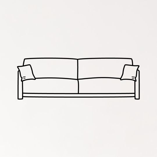 White Sofas | Crate & Barrel