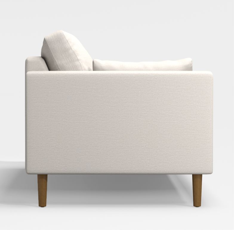 Avondale Wood Leg Right-Arm Sofa | Crate & Barrel