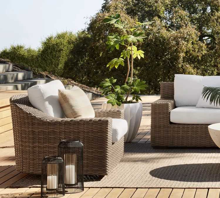 Outdoor Furniture Collections Patio Sets Sectionals Crate Barrel