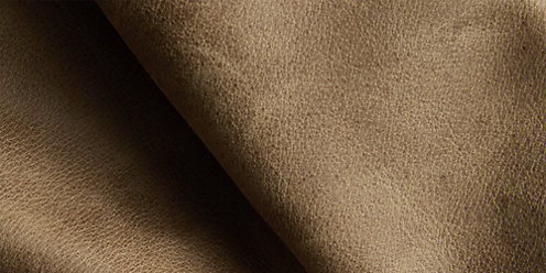 Chester Leather in Dove Custom Furniture | Crate & Barrel
