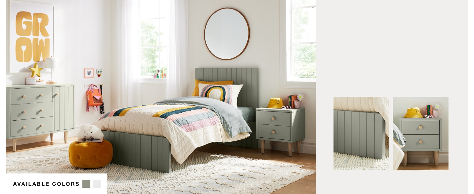 Modern Kids Furniture Sets & Baby Bedroom Collections | Crate & Kids
