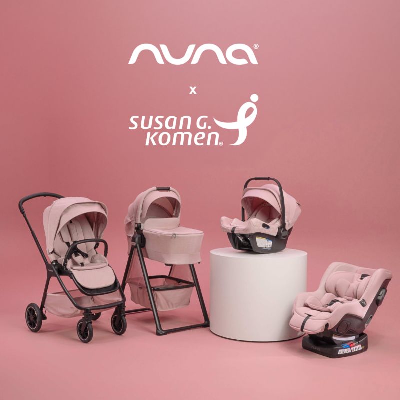 Nuna TRIV next Thistle Pink Compact Foldable Baby Stroller + Reviews ...