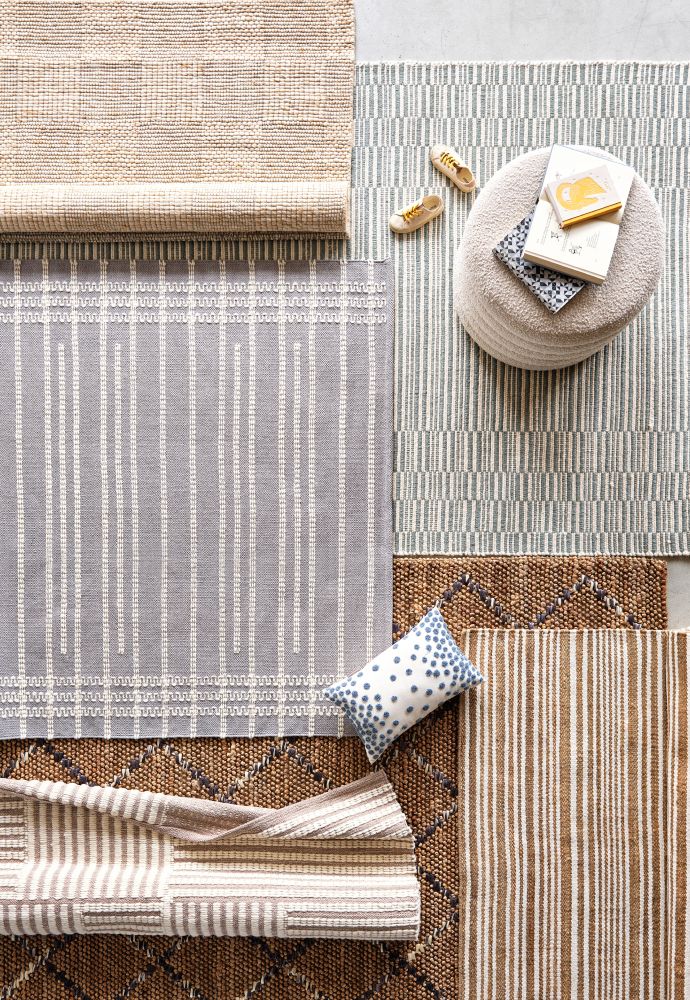 Sprinkles Colorful Stripe Kids Rug 4x6 + Reviews | Crate & Kids