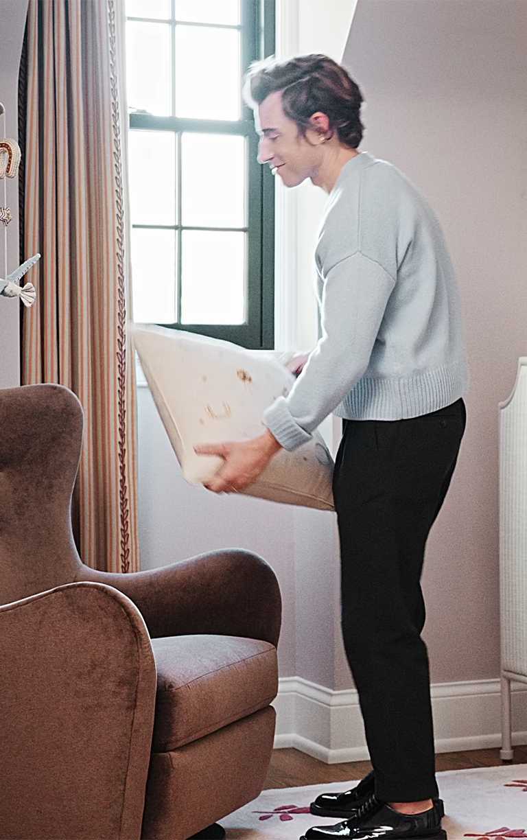 Treasured Soft Brown Reversible Cashmere Blend Baby Stroller Blanket by ...