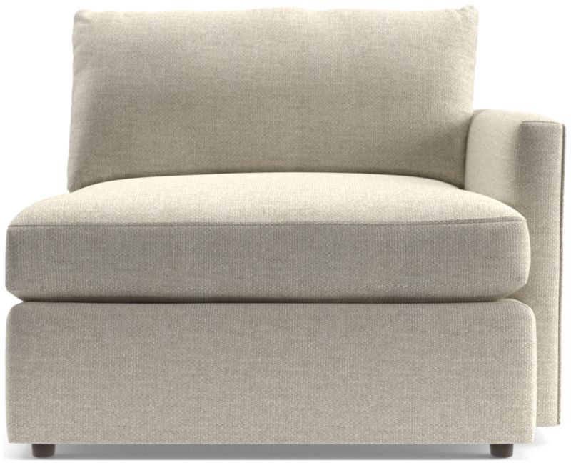 Lounge Deep Right Arm Chair + Reviews | Crate & Barrel