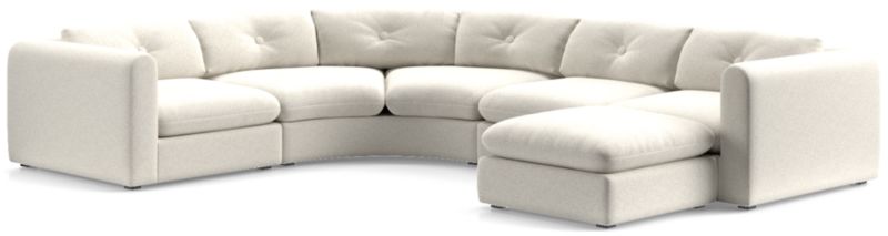 Bucktown Modular 5-Piece Wedge Sectional Sofa | Crate & Barrel