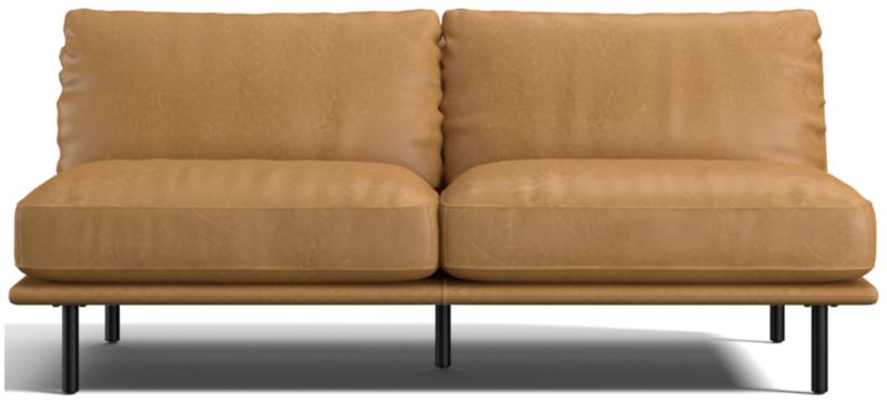 Crate and barrel armless sofa store