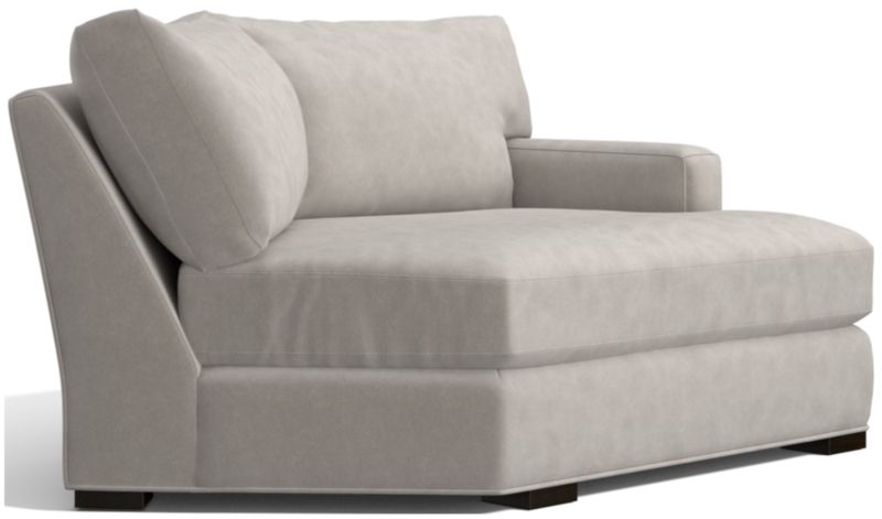 Axis Classic Right-Arm Angled Chaise Lounge + Reviews | Crate & Barrel ...