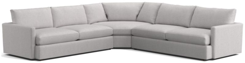 Lounge Deep 3 Pc Sectional | Crate & Barrel
