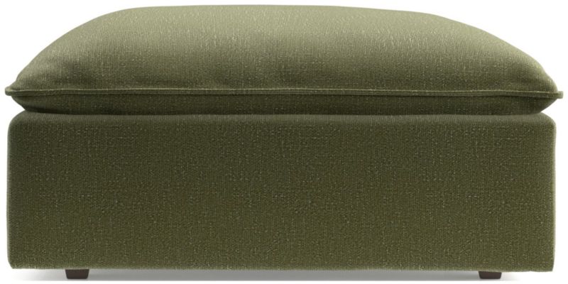 Lotus Deep Modular Low Ottoman + Reviews | Crate & Barrel Canada