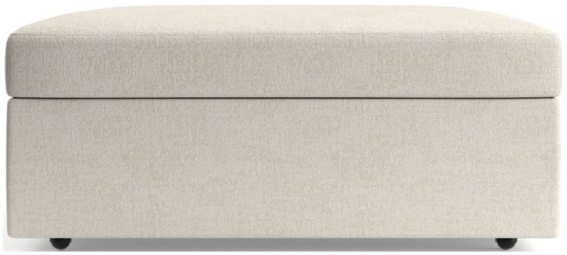 Gather Storage Ottoman | Crate & Barrel