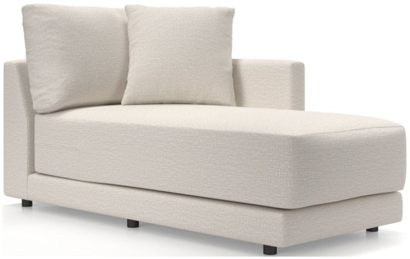 Gather Deep Right Arm Chaise Lounge Reviews Crate Barrel