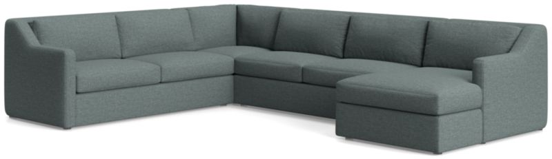 Notch U-Shaped Sectional Sofa | Crate & Barrel