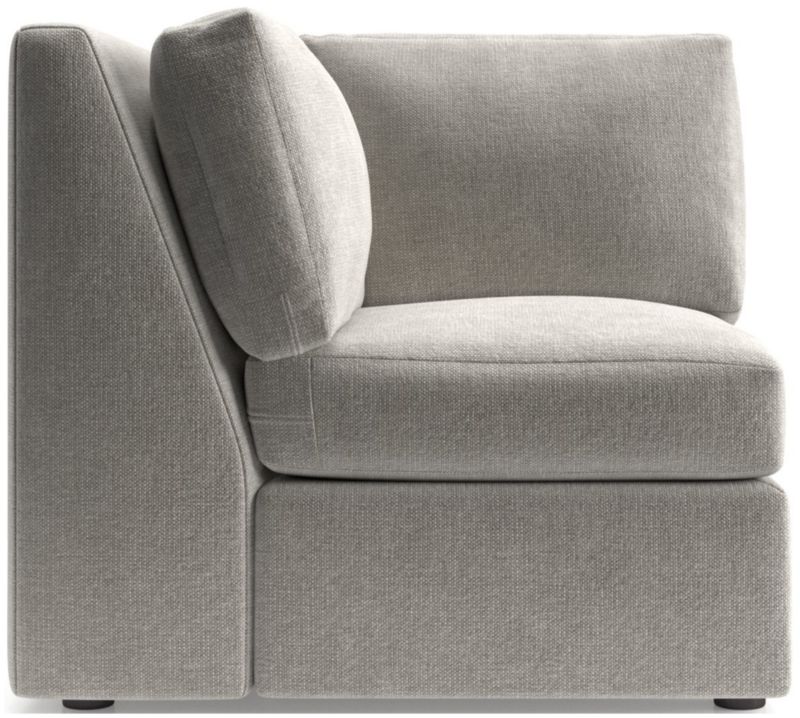 Notch Corner Chair + Reviews | Crate & Barrel Canada