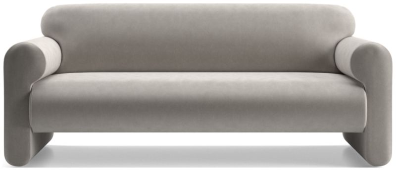 Gala Reverse Roll Arm Sofa + Reviews | Crate & Barrel