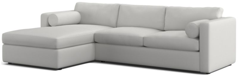 Aris 2-Piece Left-Arm Chaise Sectional Sofa | Crate & Barrel