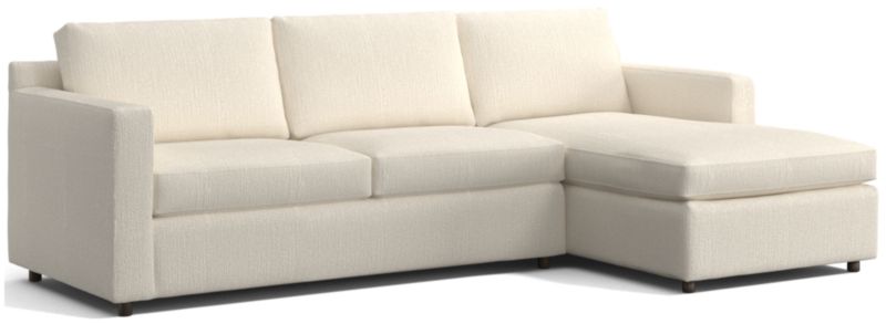 Barrett II 2-Piece Sectional Sofa with Chaise Lounge | Crate & Barrel