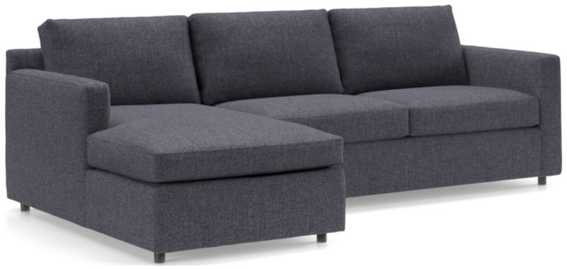 Barrett II 2-Piece Left Arm Chaise Sectional | Crate & Barrel