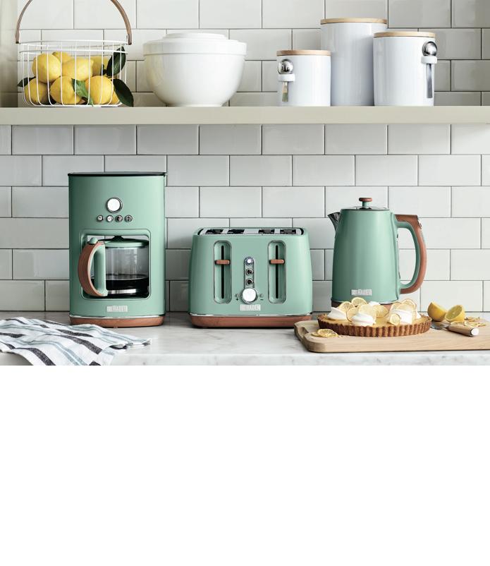 Haden Highclere Blue 4-Slice Toaster Kettle, Kettle And, 58% OFF